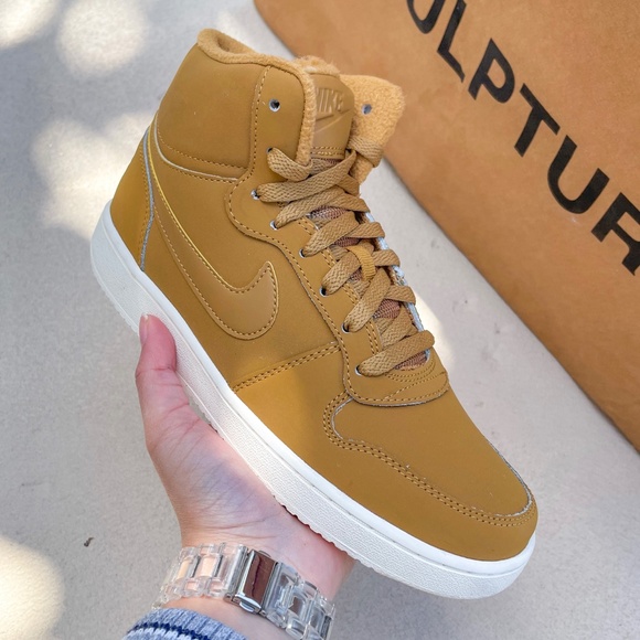 Nike | Shoes | Nike Air Force High Af1 Wheat Flaxseed Wheat | Poshmark